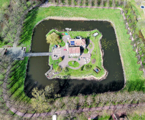 Wedde - Burcht Wedde - De mooiste drone plekken